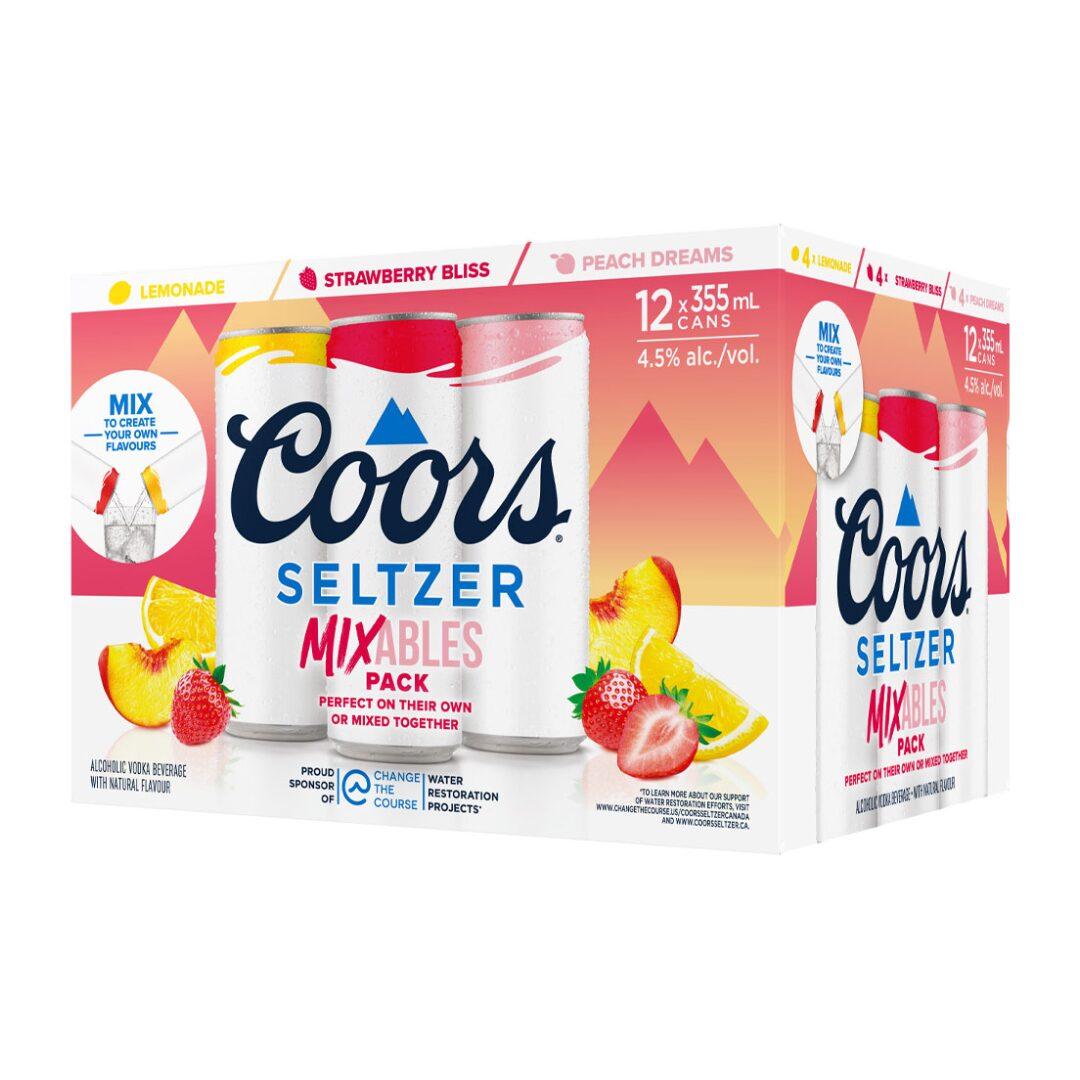 Coors Seltzer Mixable 12 pack - Liqour Lane