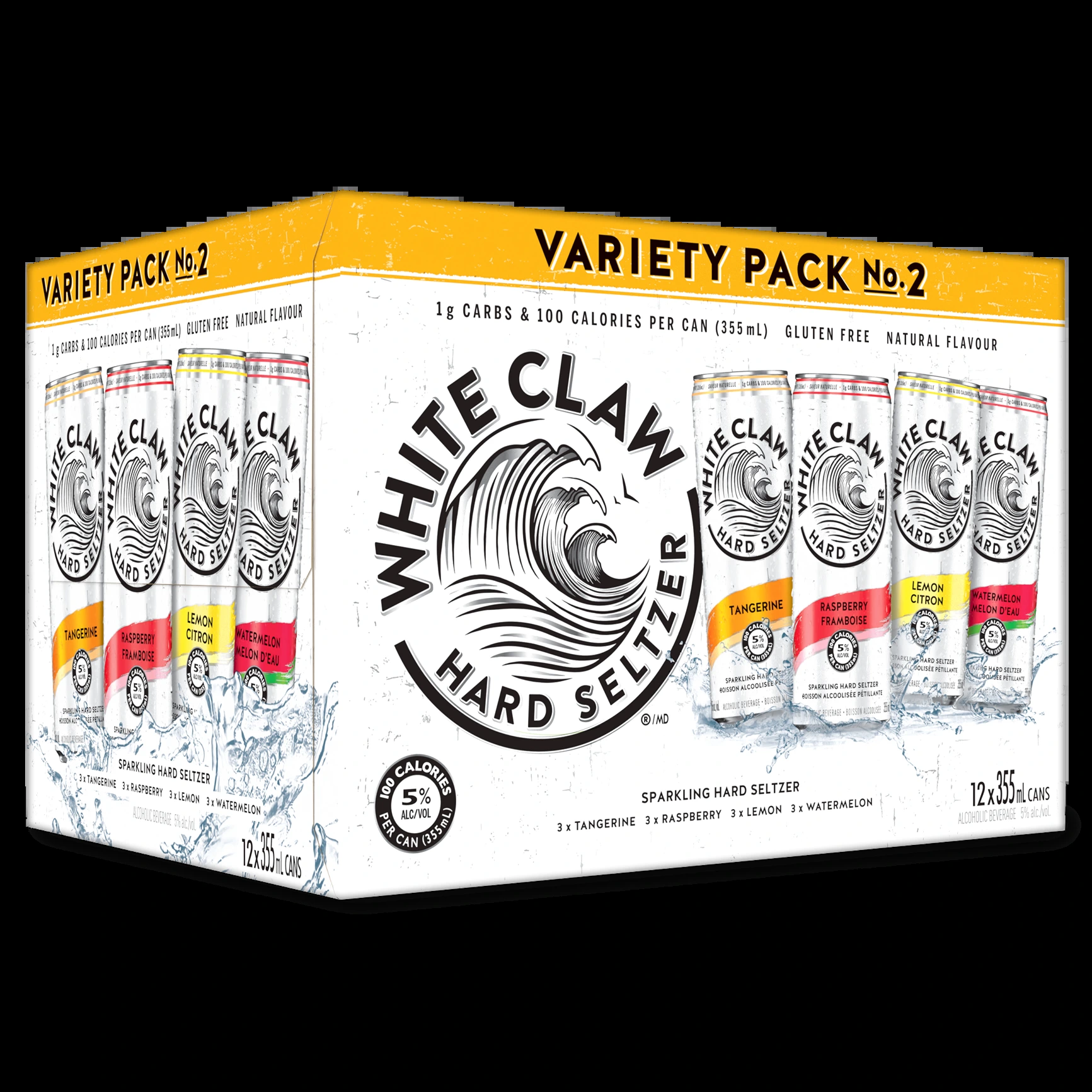 White Claw Variety Pack 2 12 Pack - Liqour Lane